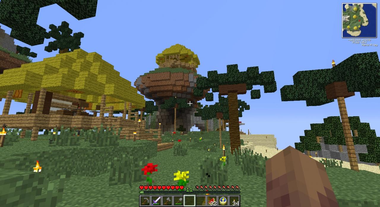 Flying Tropics v2 - by Martinx586 Minecraft Map