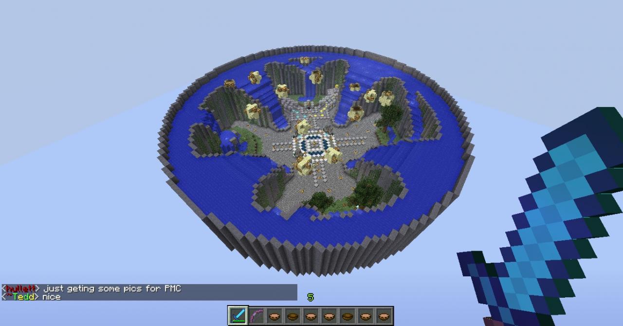 New server spawn Minecraft Map