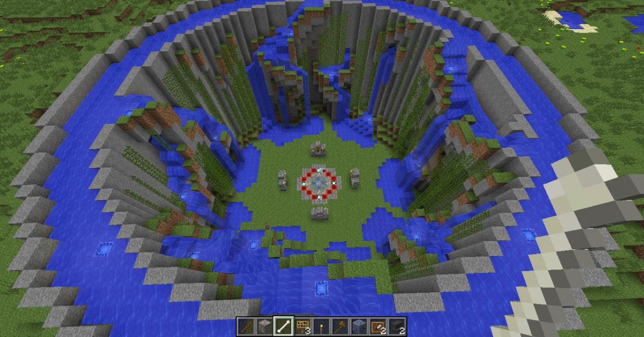 New server spawn Minecraft Map