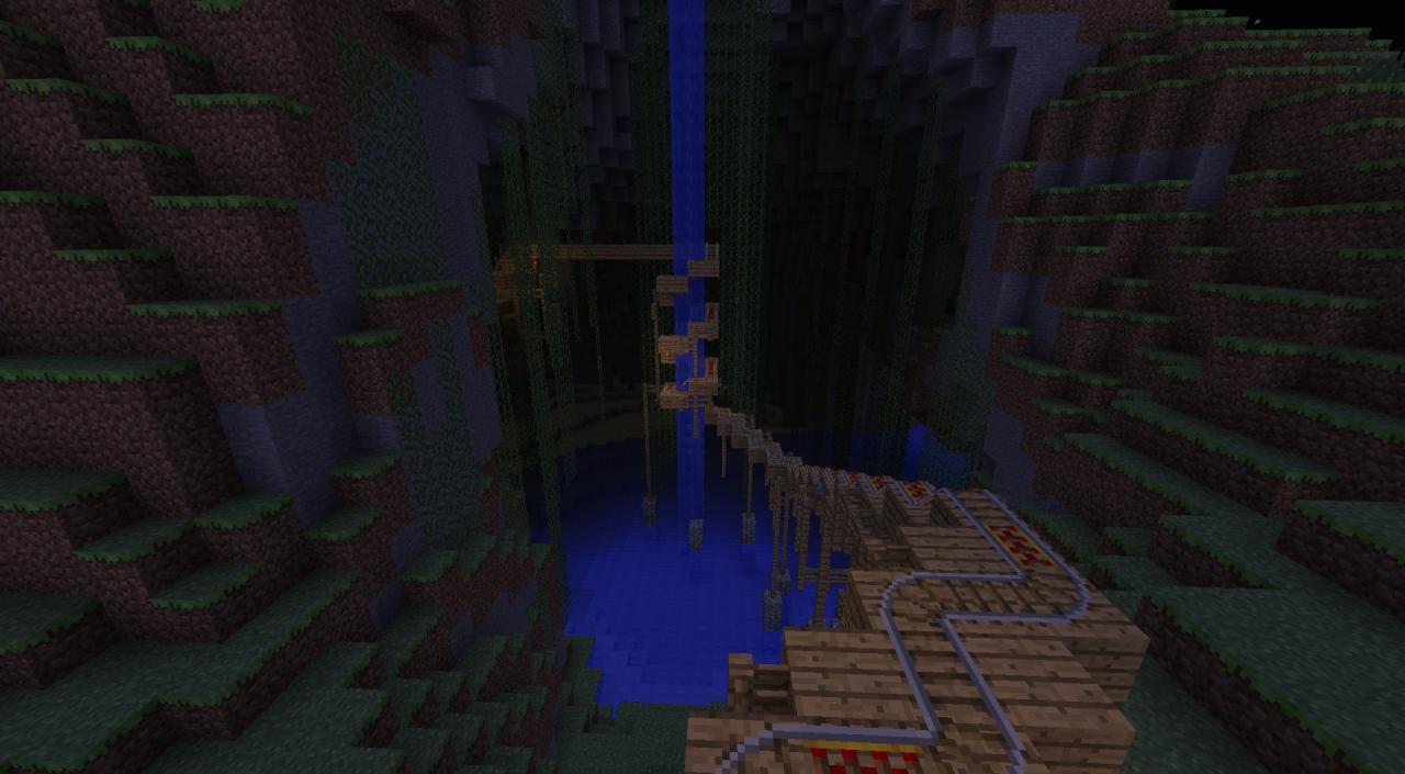 The Creaker Rollercoaster Minecraft Map