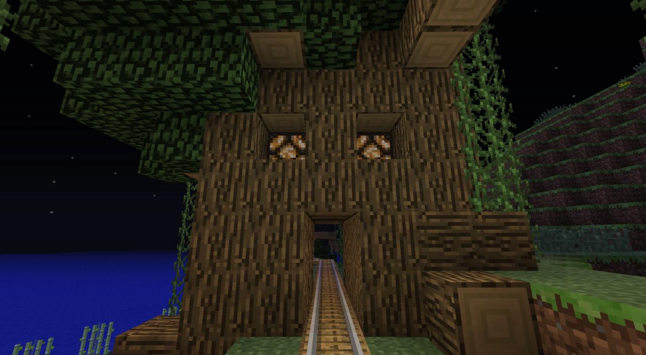 The Creaker Rollercoaster Minecraft Map