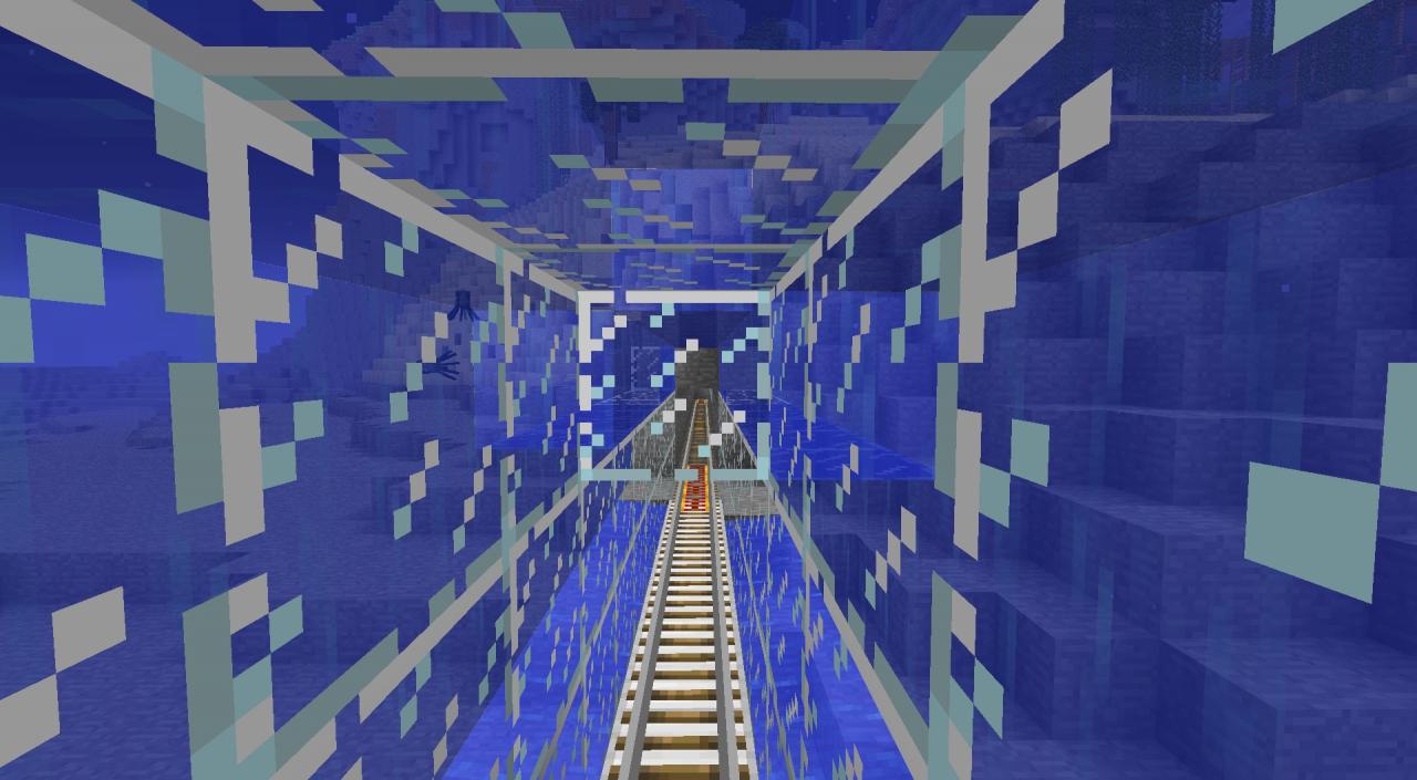 The Creaker Rollercoaster Minecraft Map