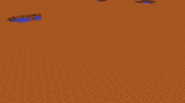 Red Desert (Superflat) Minecraft Map