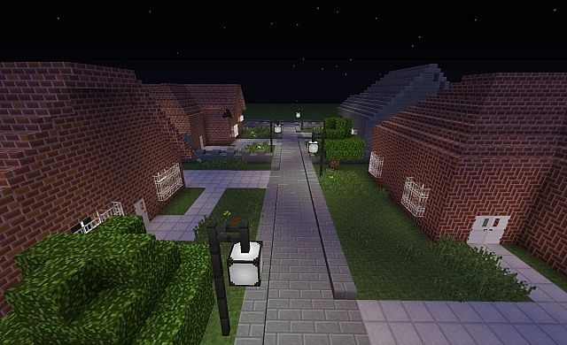 Large Scale City Minecraft Map