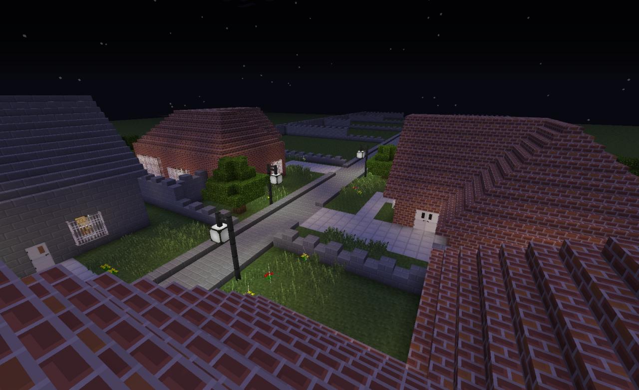 Large Scale City Minecraft Map