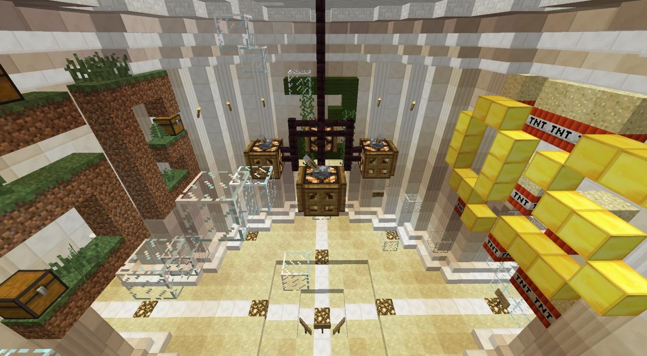 Mini Games Hub Minecraft Map