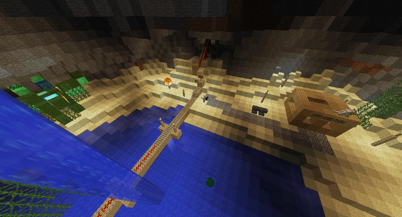 The Dragon Coaster Ride Minecraft Map