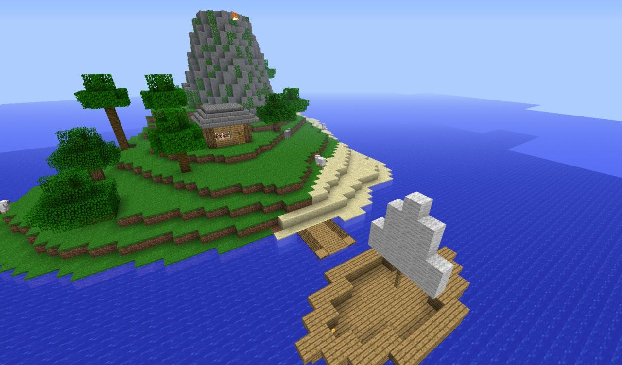 Vacation Island Minecraft Map