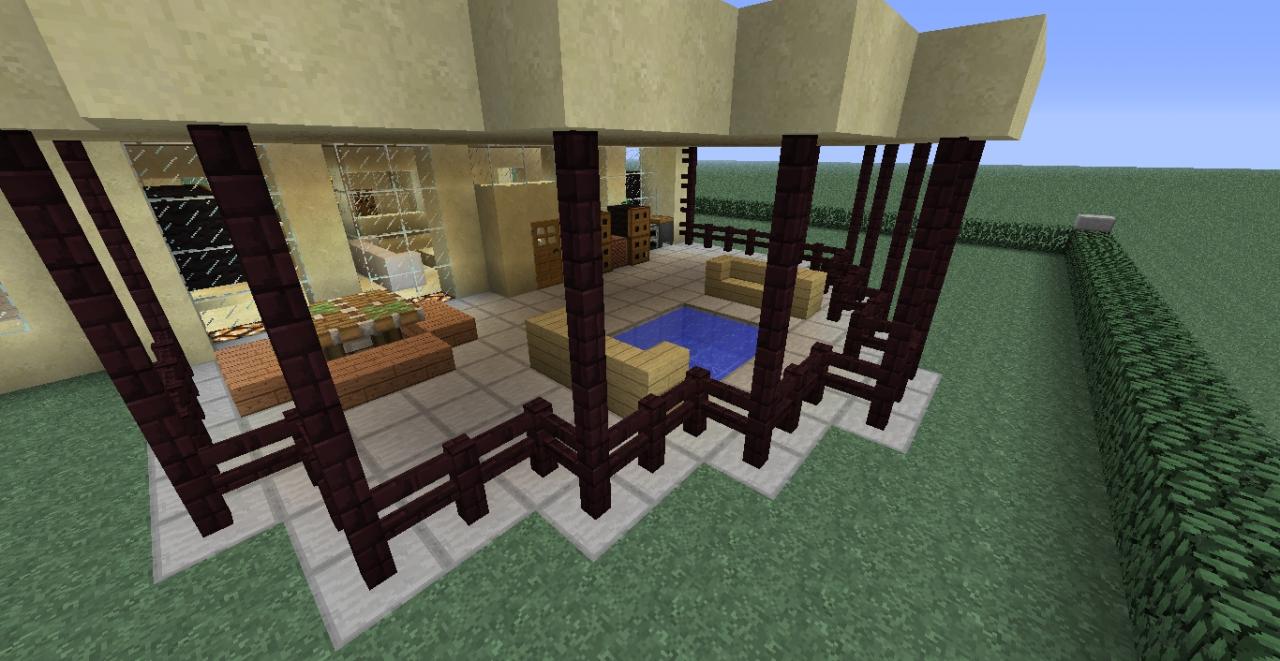 Sandstone Villa Minecraft Map