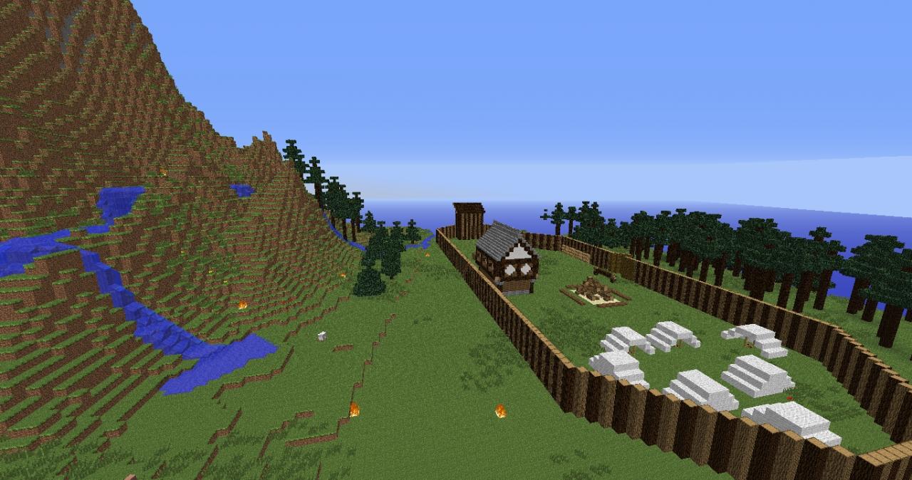 Small Outpost (Perfect for Sieges) Minecraft Map