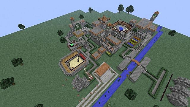 Mega Village Created By Sindoakiller Minecraft Map