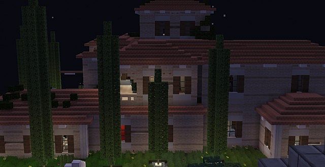 Shadow italian manor Minecraft Map