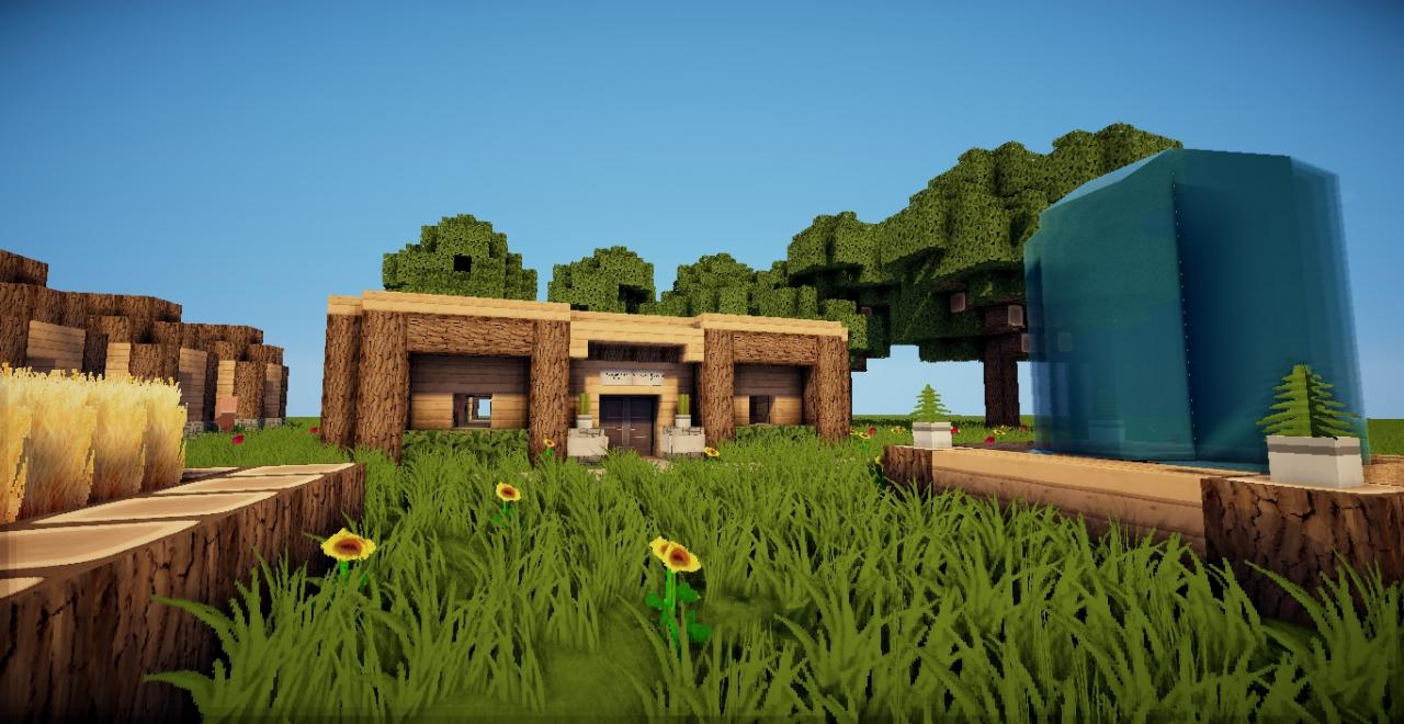 Minecraft-Villager Deluxe Villa World Save Minecraft Map