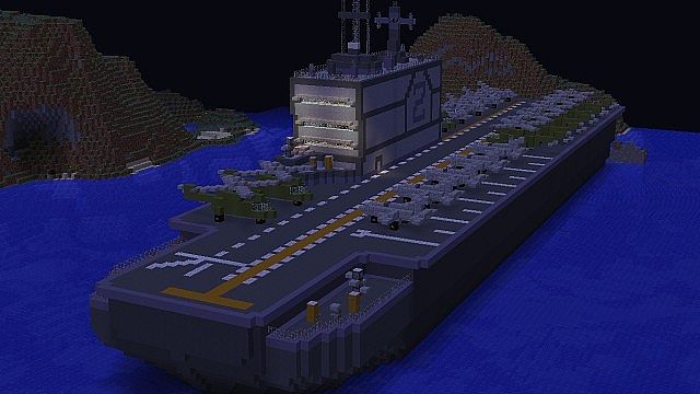 Hangar Ship - A Minecraft Showcase Minecraft Project