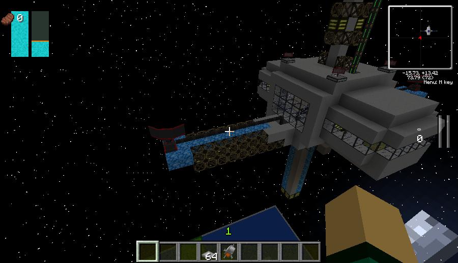 BIG DIG MOD SPACE STATIONS! Minecraft Map