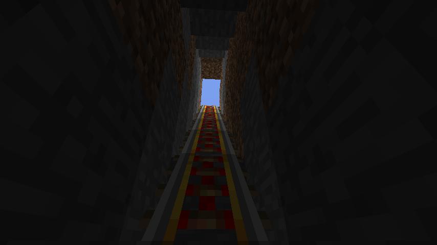 5 minute Rollercoaster Minecraft Map