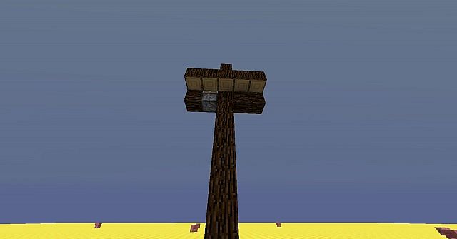 Redstone power lines Minecraft Map