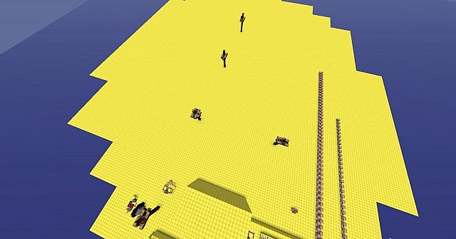 Redstone power lines Minecraft Map