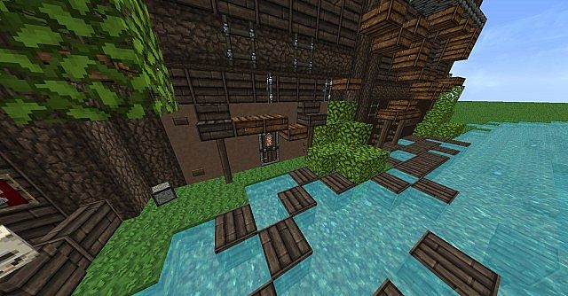 Sanacraft slums Minecraft Map