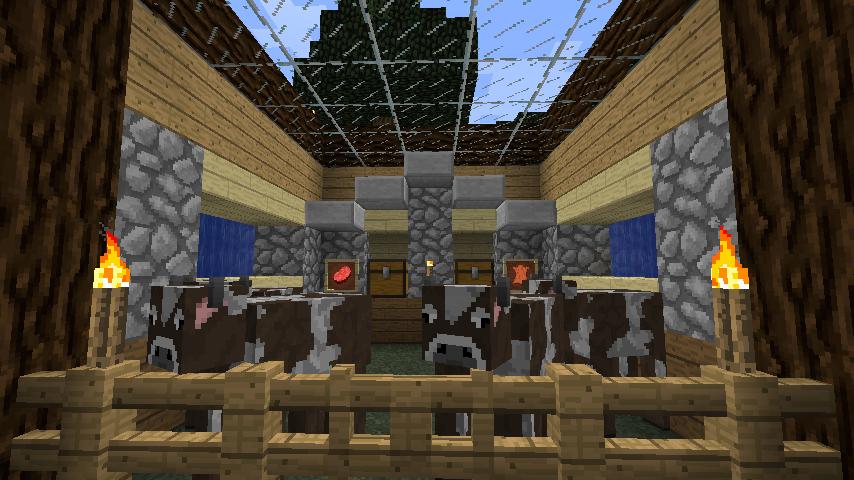 Hardcore Semi-Underground Base Minecraft Map