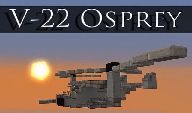 V-22 Osprey Minecraft Map