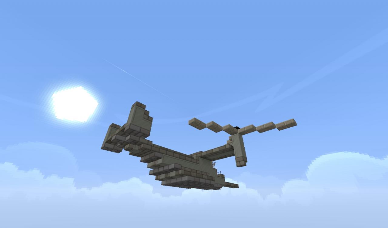 V-22 Osprey Minecraft Map