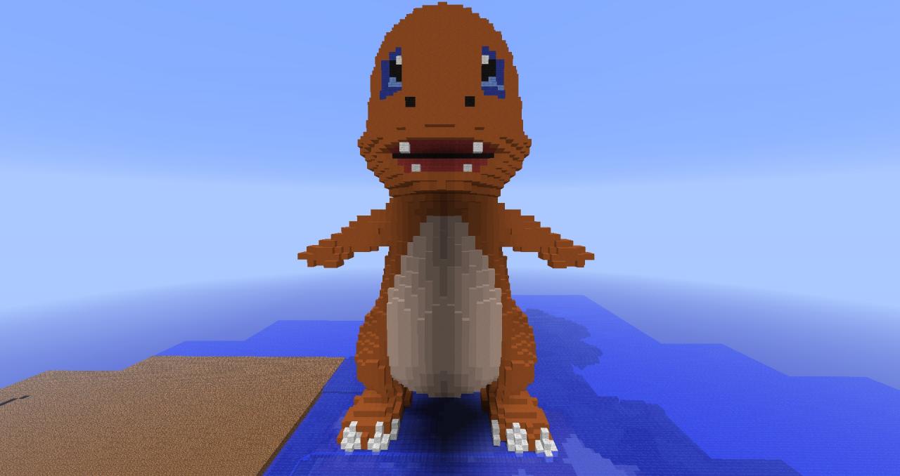 Charmander Minecraft Map