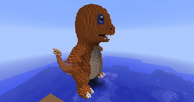 Charmander Minecraft Map