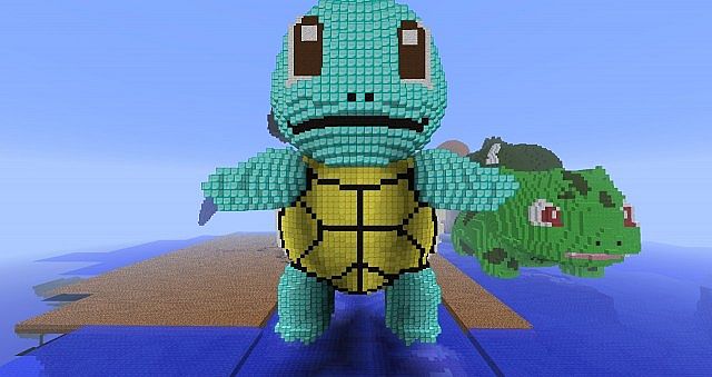 Squirtle Minecraft Map