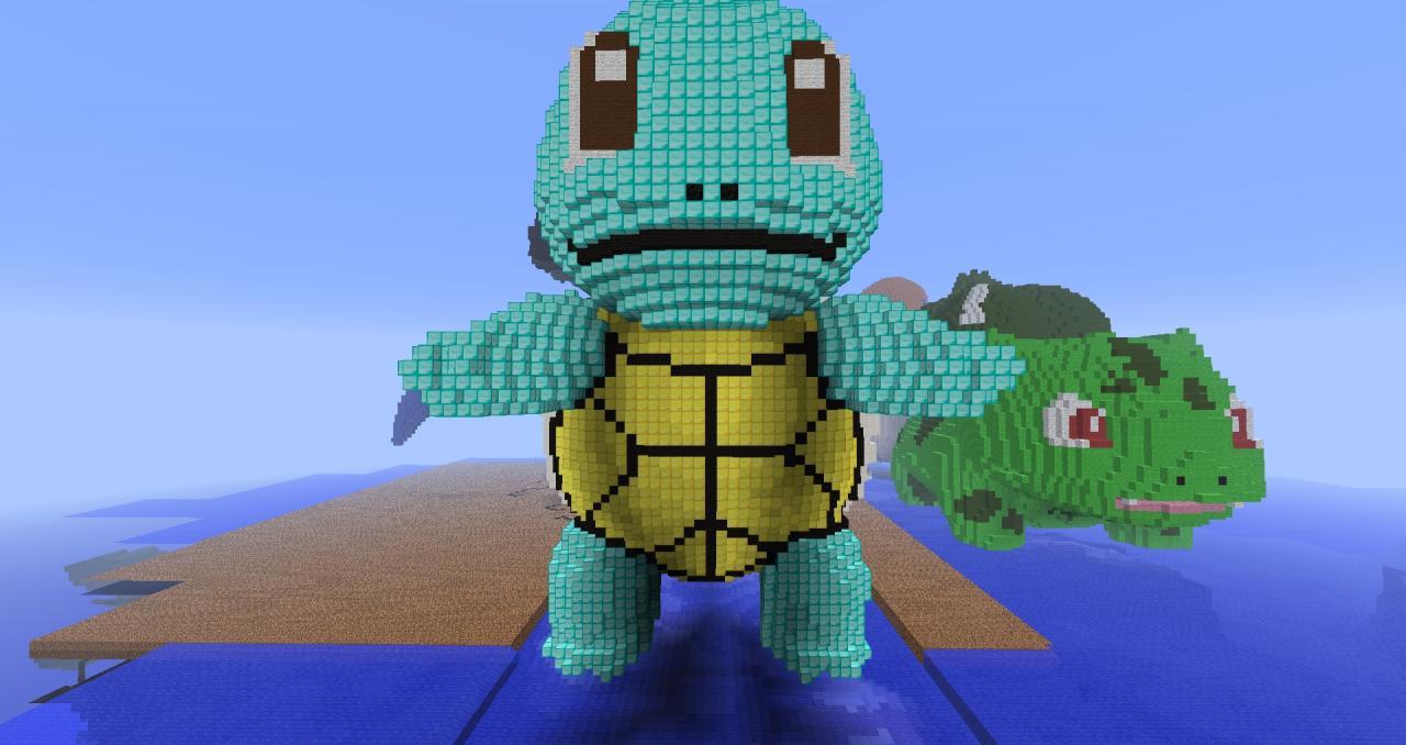 Squirtle Minecraft Map