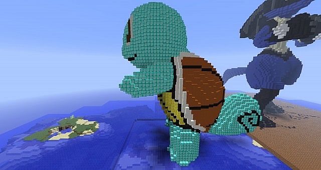 Squirtle Minecraft Map
