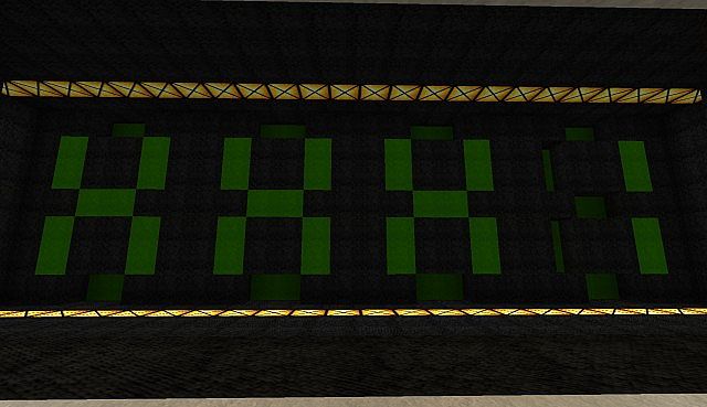 4 Digit Sequential PIN System with LCD Display Minecraft Map