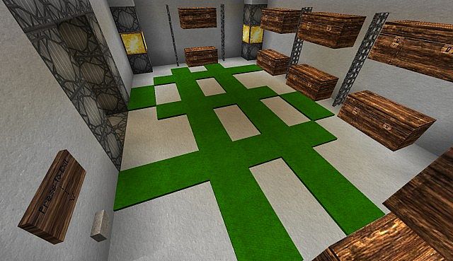 4 Digit Sequential PIN System with LCD Display Minecraft Map