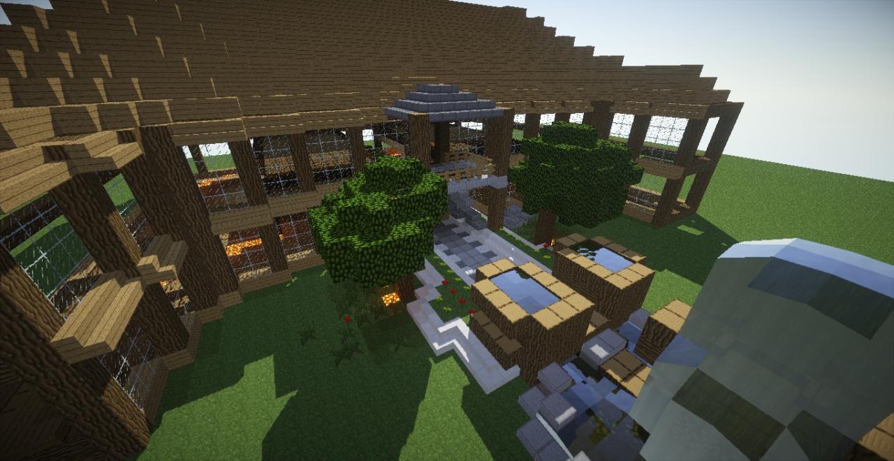 Flatland manor Finished Minecraft Map