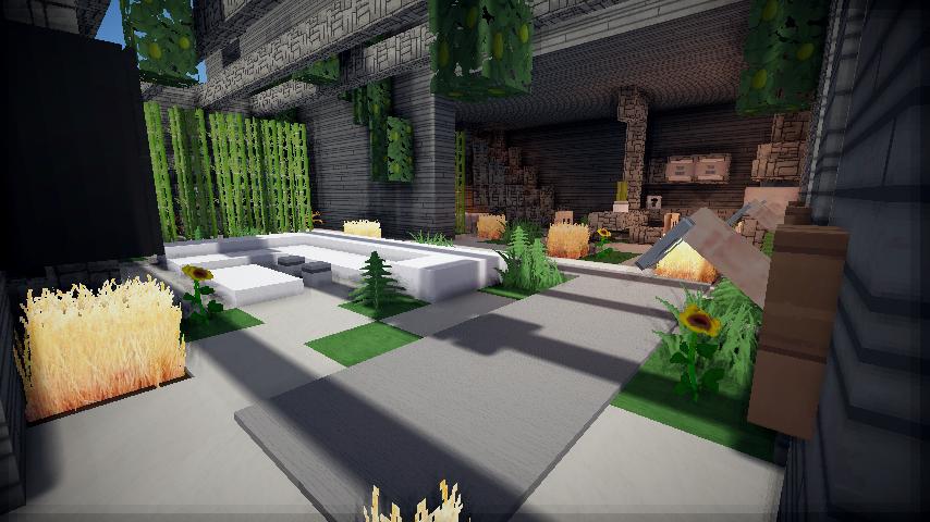 | Box | Modern Eco House Minecraft Map