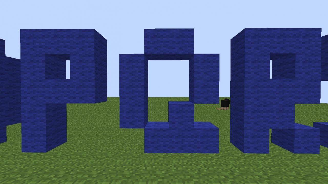 The Alphabet Minecraft Map