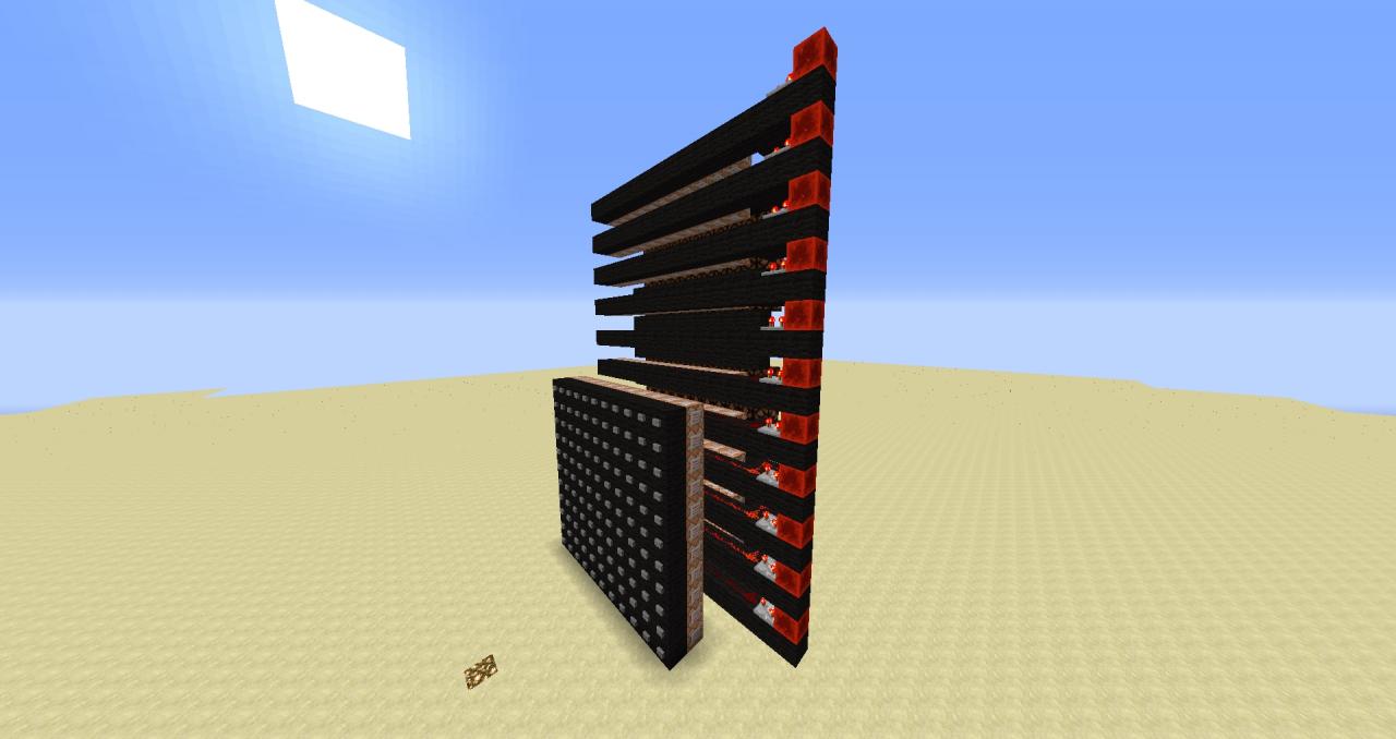 11x11 TILEABLE Button Panel! Minecraft Map