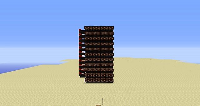 11x11 TILEABLE Button Panel! Minecraft Map