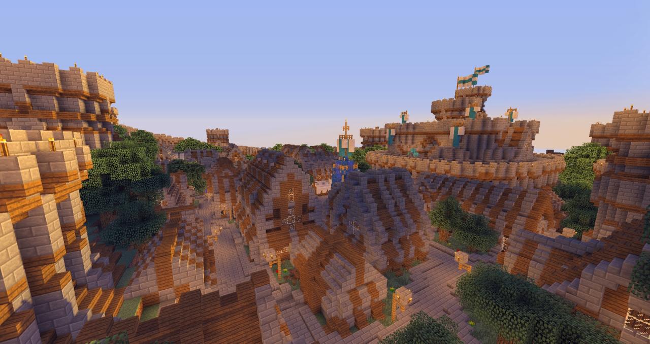 Medieval City Caporia [Standalone city from Thacia Kingdom] Minecraft Map