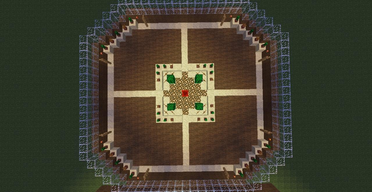 Map of Hourse Race Minecraft Map