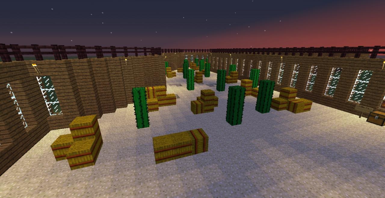 Map of Hourse Race Minecraft Map