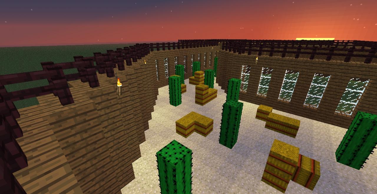 Map of Hourse Race Minecraft Map