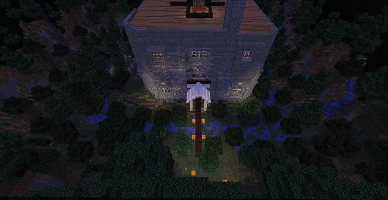 Hide and Seek Haunted House WolfCraft Event Minecraft Map
