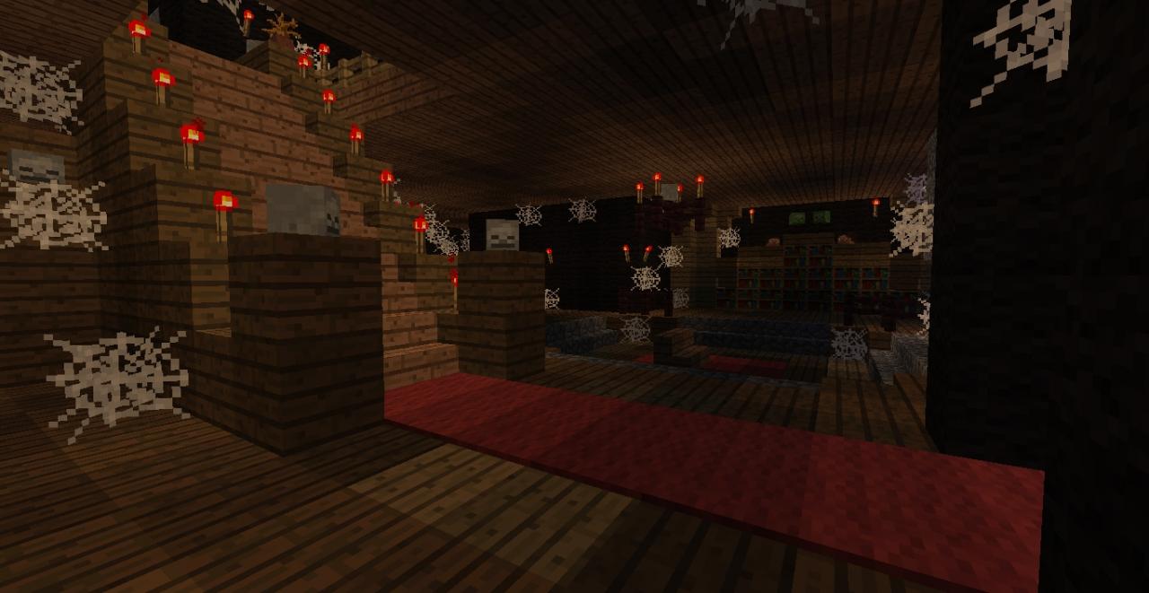 Hide and Seek Haunted House WolfCraft Event Minecraft Map
