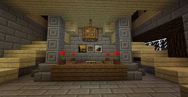 Ye old' Library Minecraft Map