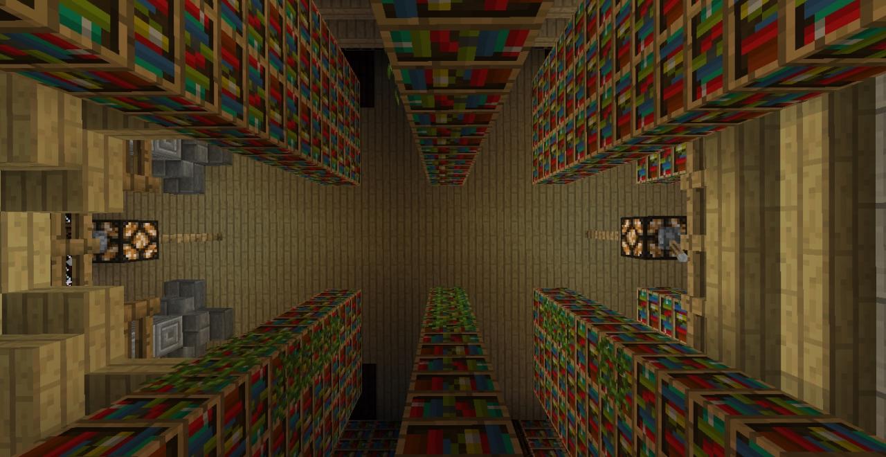 Ye old' Library Minecraft Map