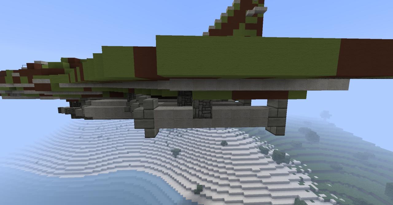 DASSAULT MIRAGE 2000 ~ V FORMATION Minecraft Map