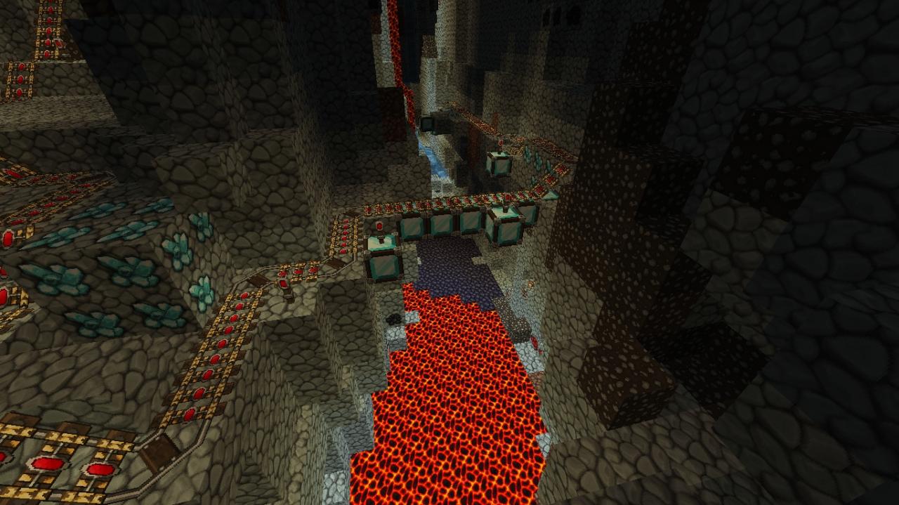 The Diamond Minecart Minecraft Map