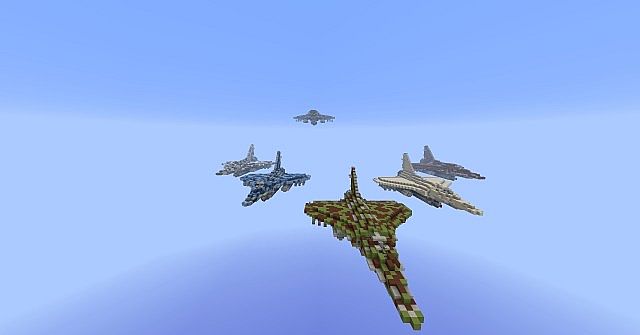 DASSAULT MIRAGE 2000 ~ V FORMATION Minecraft Map