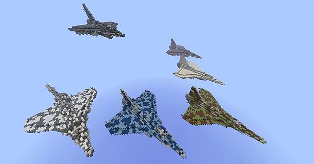 DASSAULT MIRAGE 2000 ~ V FORMATION Minecraft Map